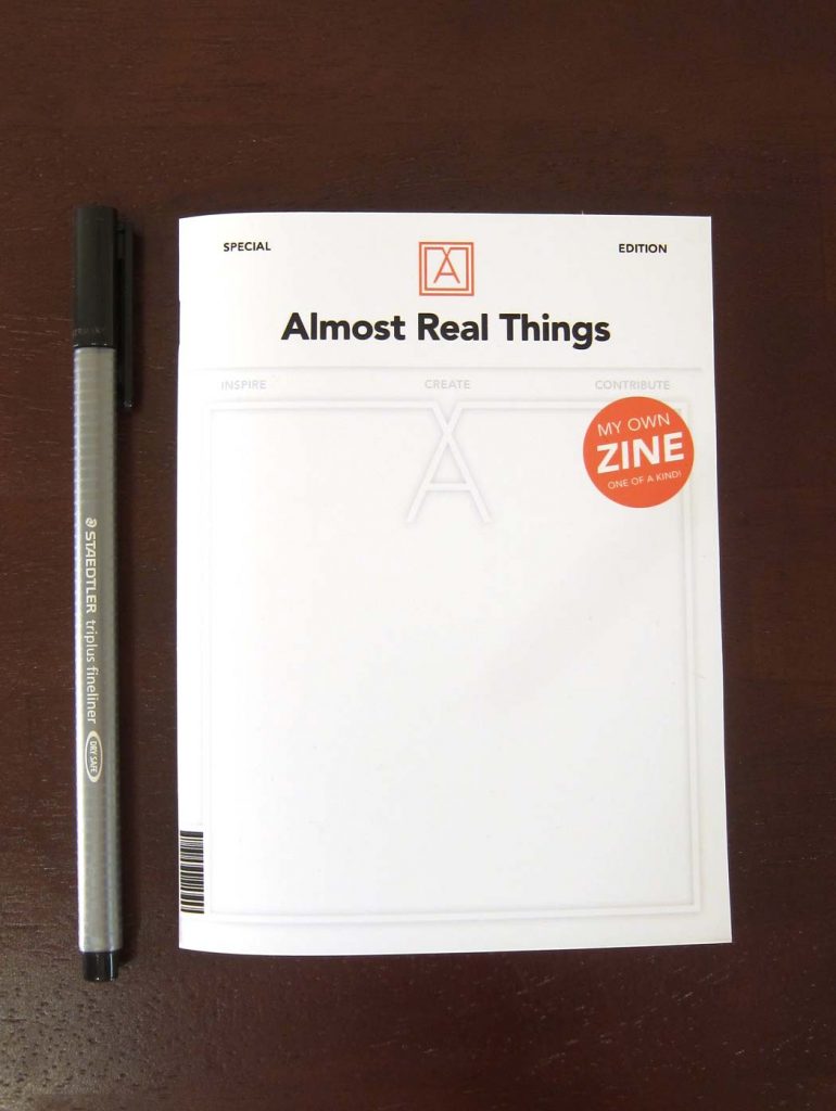 Create-A-Zine - DIY Magazine Notebook - Almost Real Things