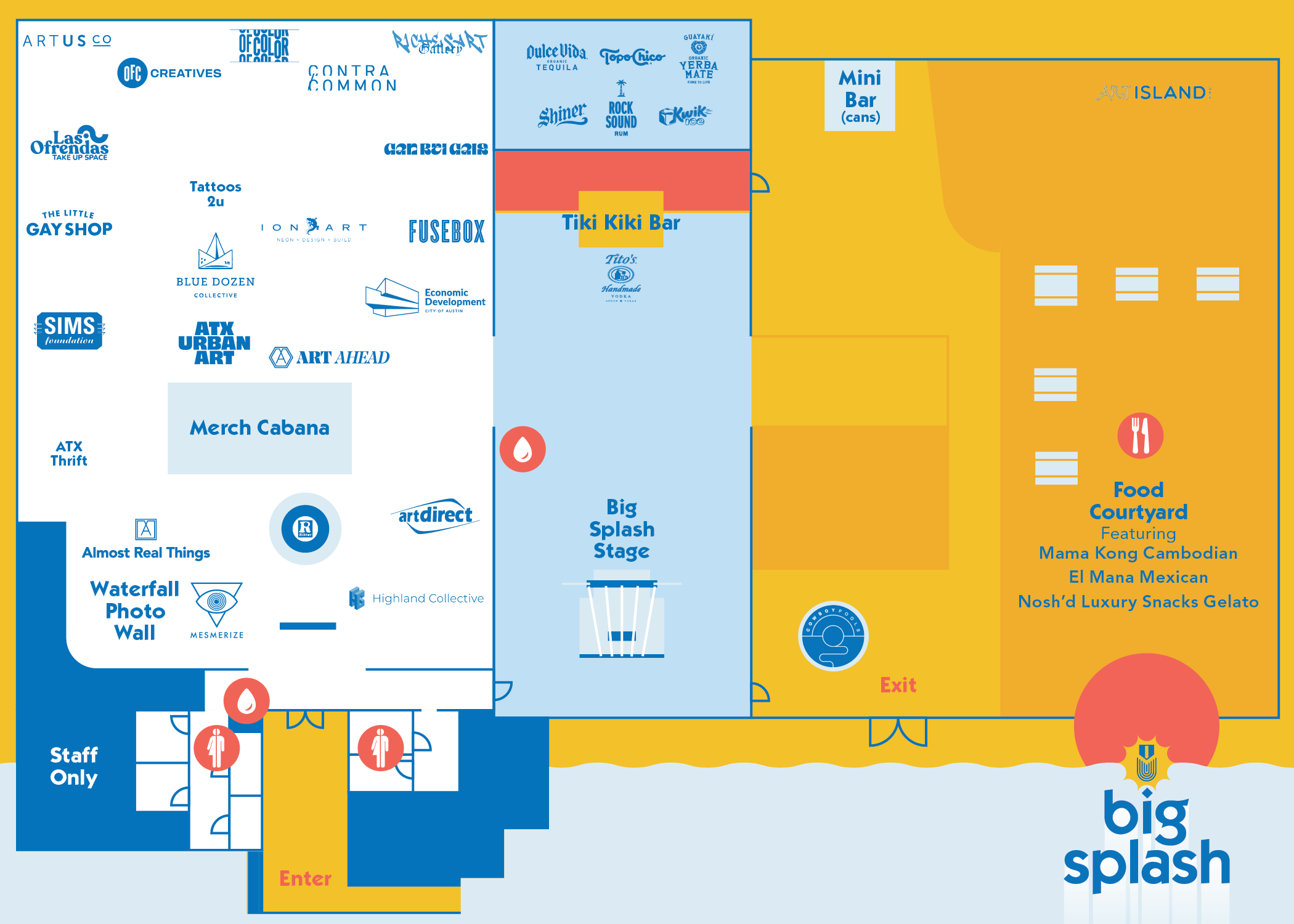 2023 Big Splash Event Guide - Almost Real Things